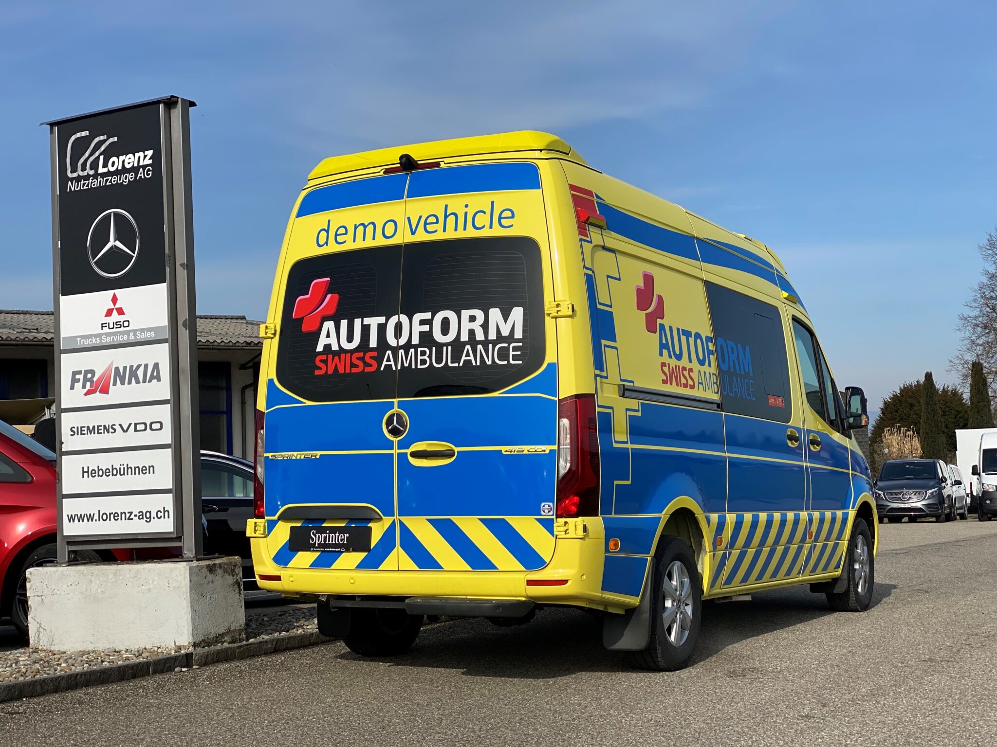 Autoform Swiss Ambulance – Lorenz Nutzfahrzeuge AG